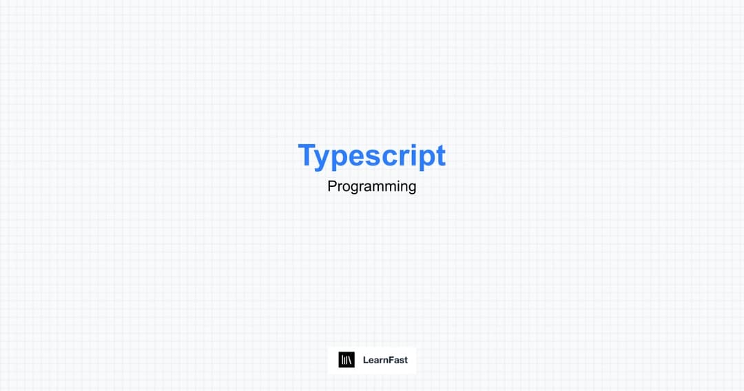 How to Learn Typescript - Complete 2025 Guide | LearnFast